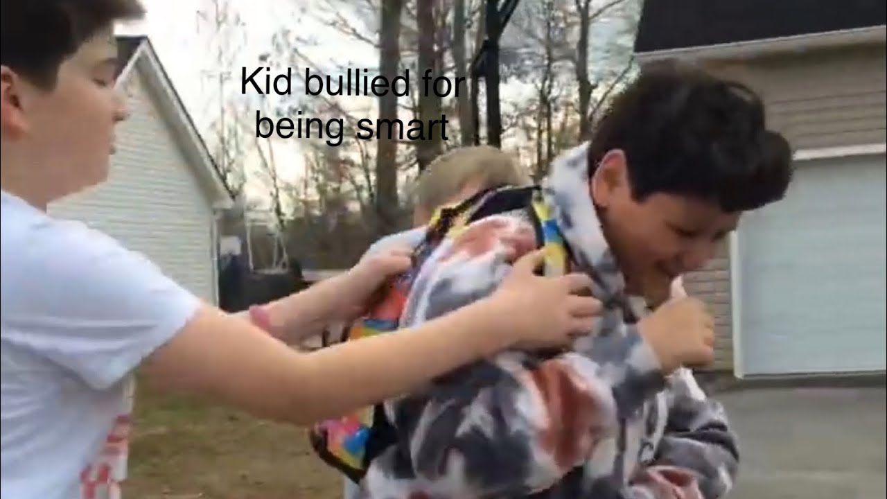 Kid bullied for being smart - YouTube
