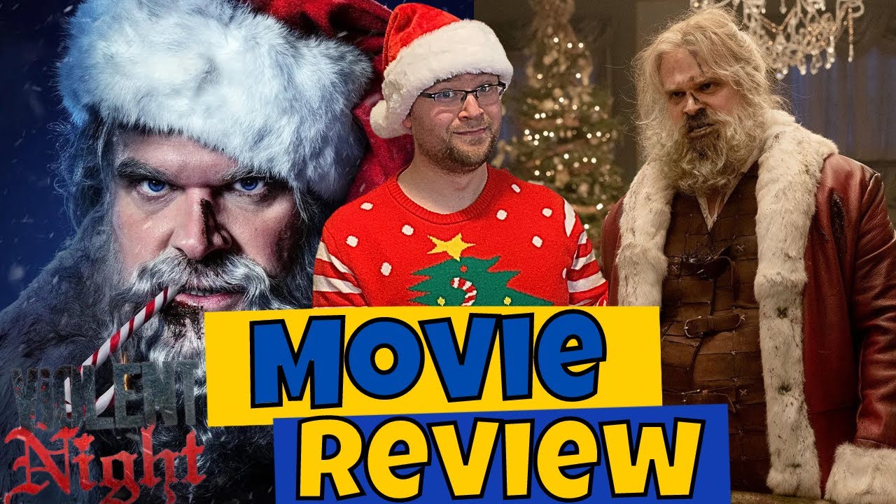 Violent Night - Movie Review | David Harbour Santa Claus Movie - YouTube