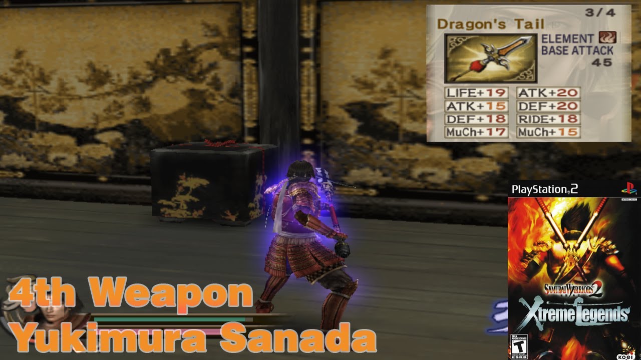 Story Mode Yukimura Sanada dan 4th Weapon Guide Samurai Warriors 2 ...