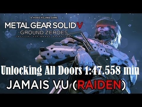 MGS V Ground Zeroes - Jamais VU -Unlocking All Doors 1:47.558 WORLD ...