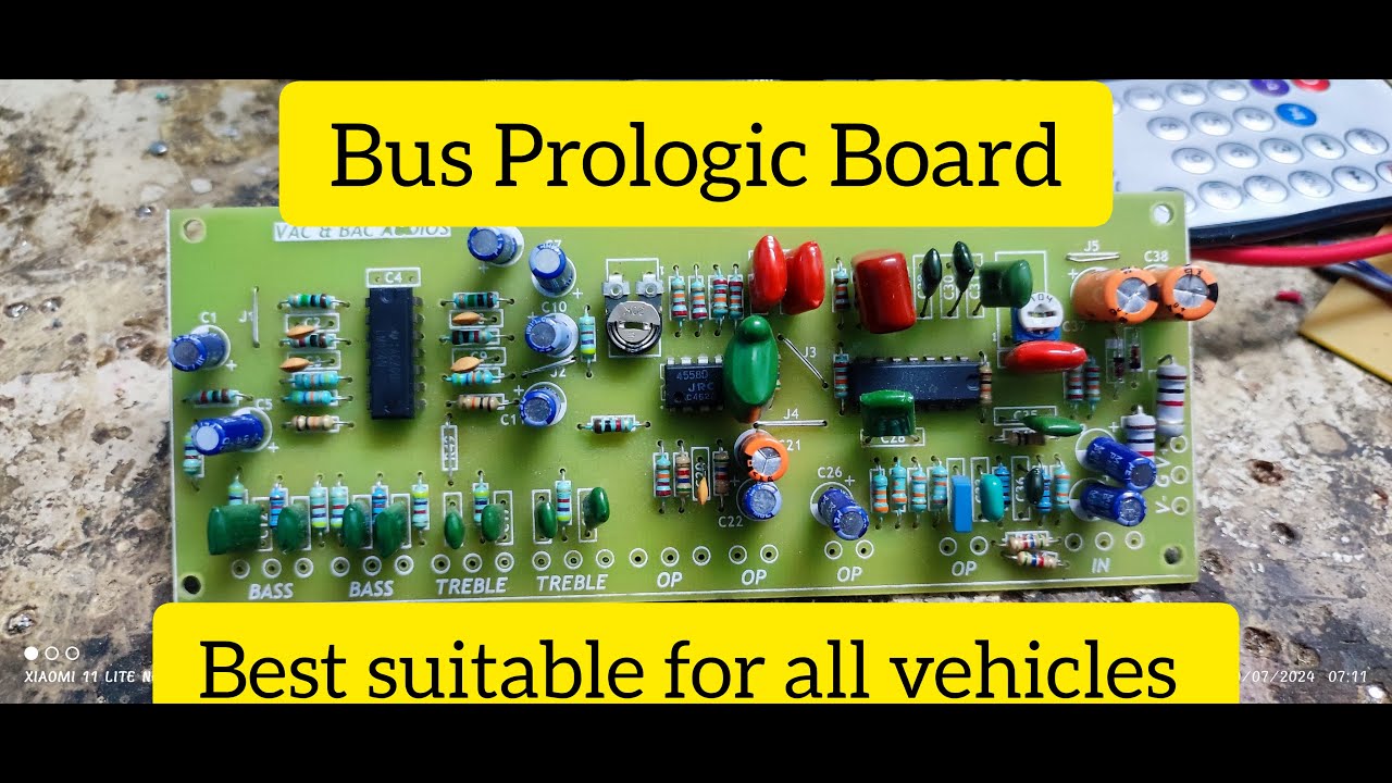 VAC bus Prologic Board/Best Bus Prologic Board/long subwoofer prologic ...