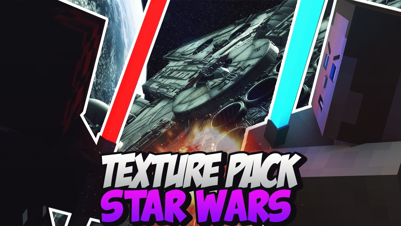 TEXTURE PACK STAR WARS 1.8/1.11 | SUBE FPS SIN LAG - YouTube