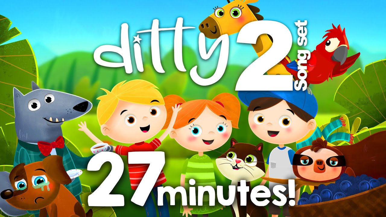 DITTY SONG SET 2 – 27 minutes of songs Ditty - Songs for kids Animated ...