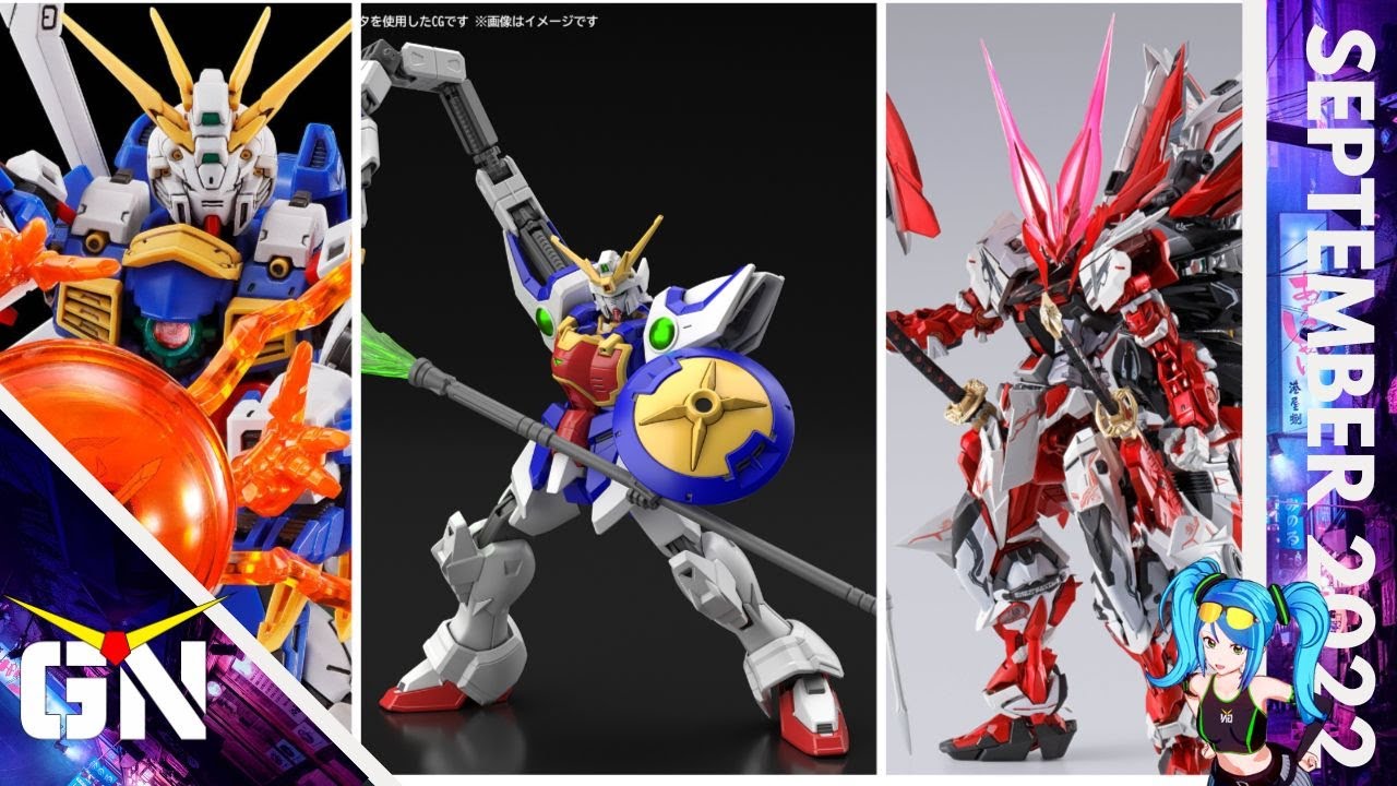Gunpla LineUp September 2022 - YouTube
