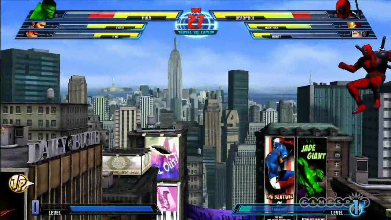 Marvel vs. Capcom 3: Fate of Two Worlds - Power Moves Gameplay Movie ...