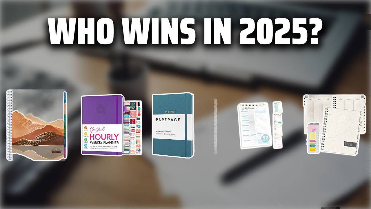 The Top 5 Best Vertical Weekly Planner in 2025 - Must Watch Before ...