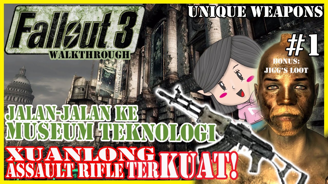 Fallout 3 Indonesia - Harta di Museum of Technology - UW#1-Walkthrough ...