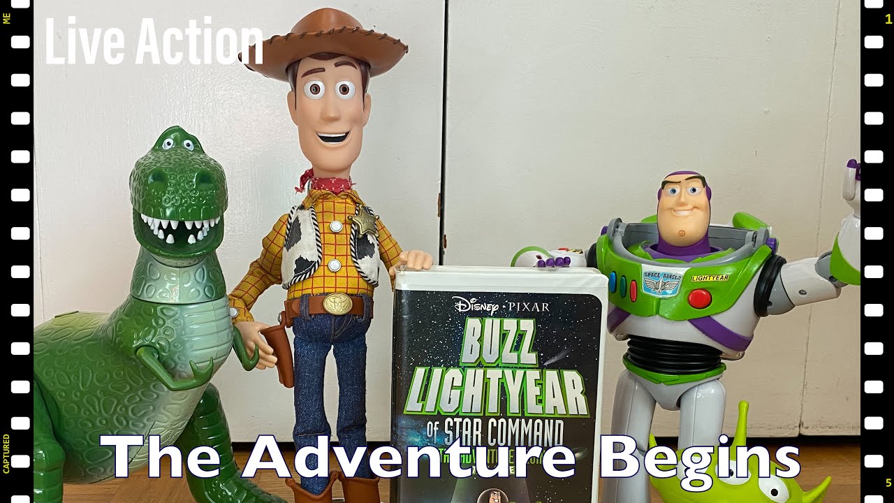 Toy Story: Buzz Lightyear of Star Command movie intro (live action ...