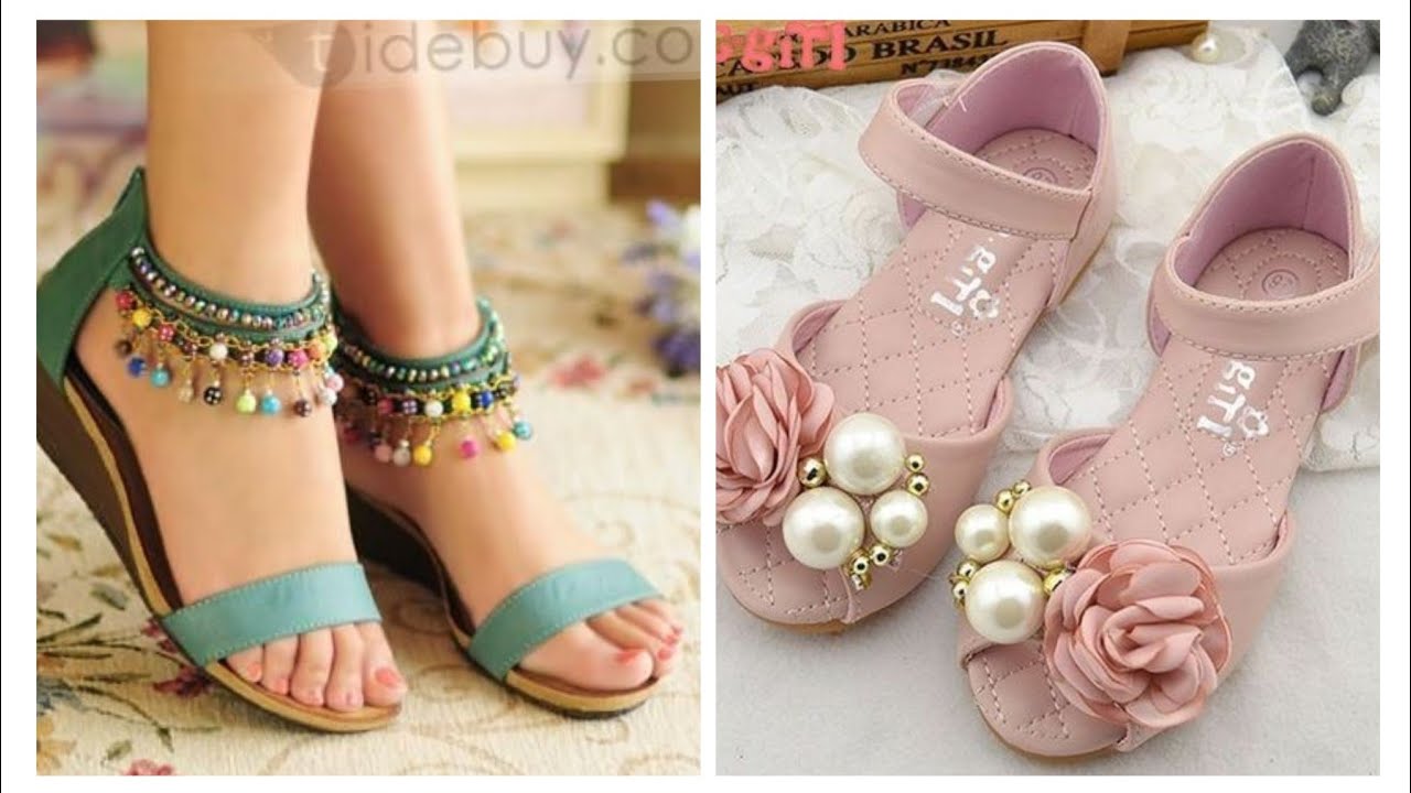 mind blowing and fabulous women foot wear collection flat sandals ...