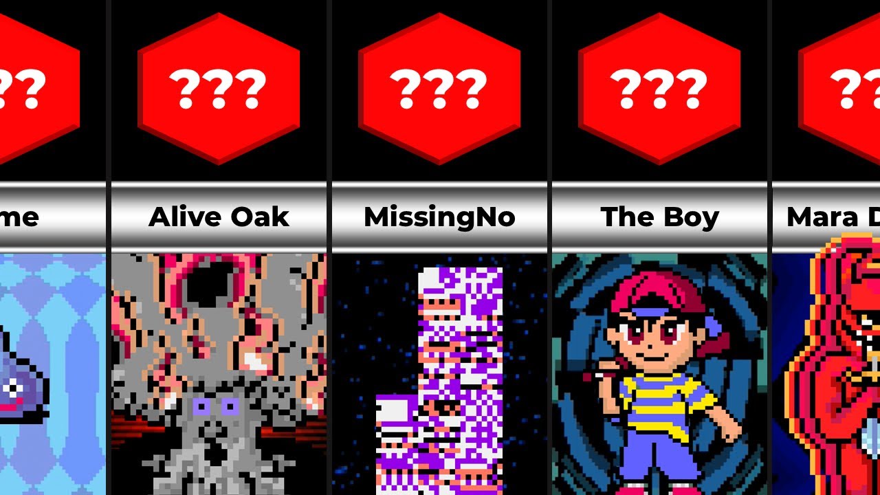 EarthBound: Hallow's End - HP Comparison - YouTube