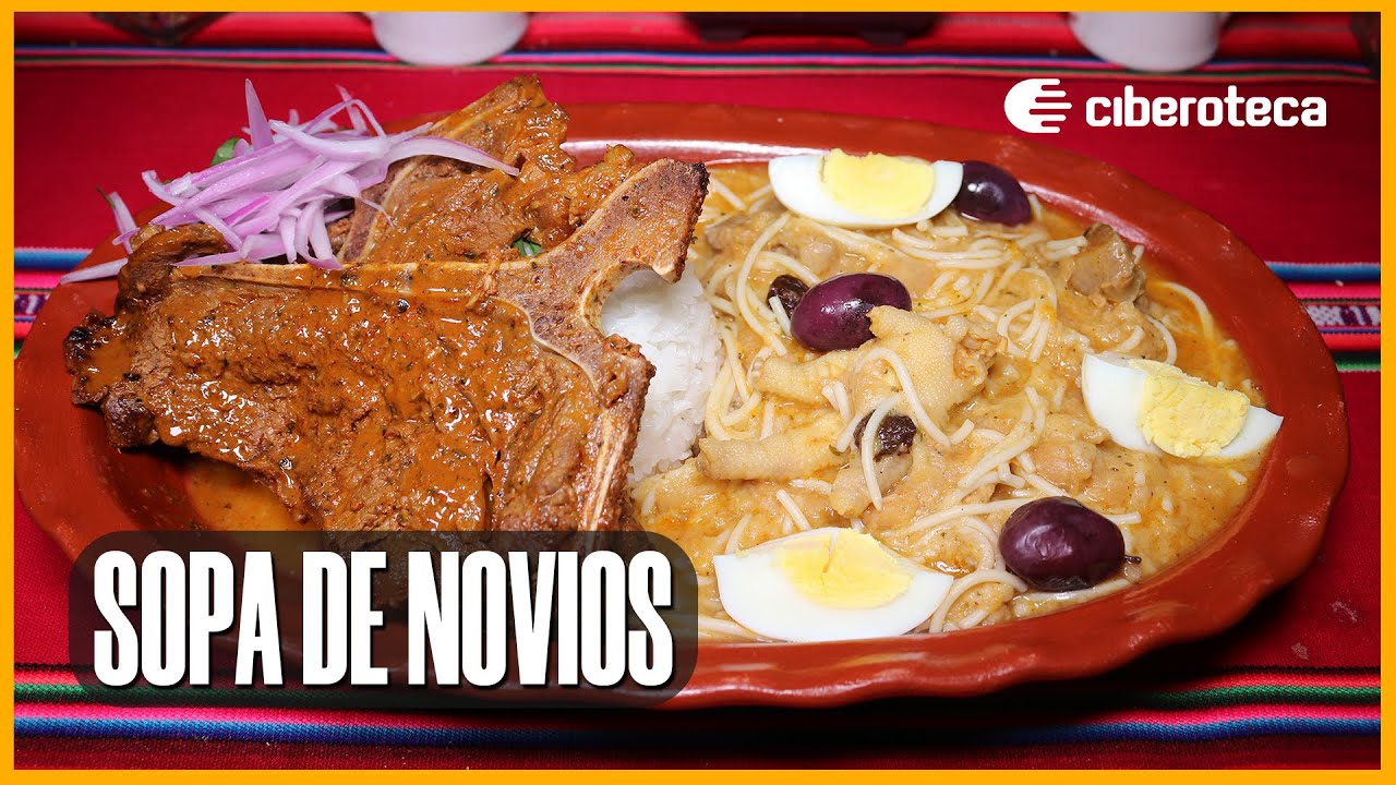 Así preparo Sopa de Novios | Ciberoteca - YouTube
