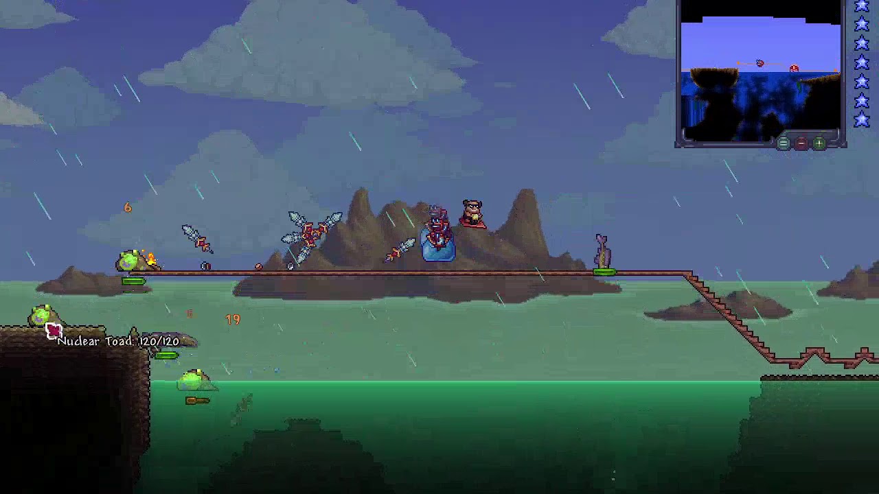 Terraria Acid rain Death mode (Tier 1) - YouTube