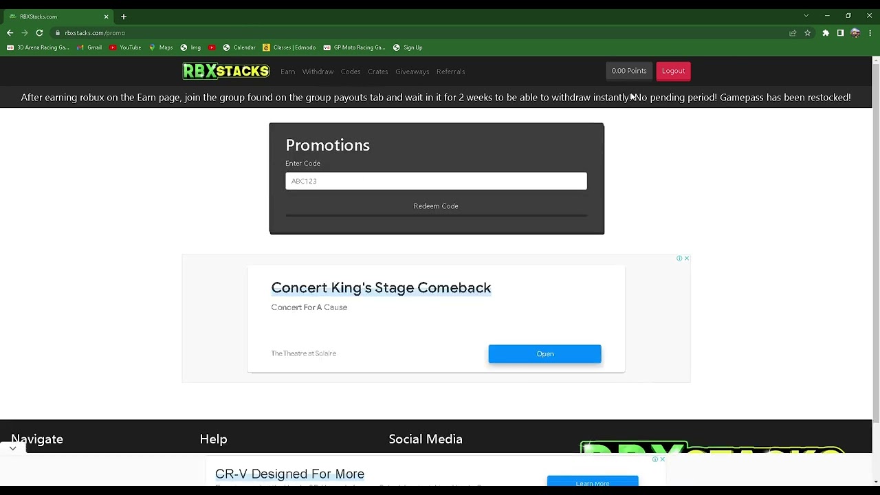 rbx.stacks promo codes - YouTube