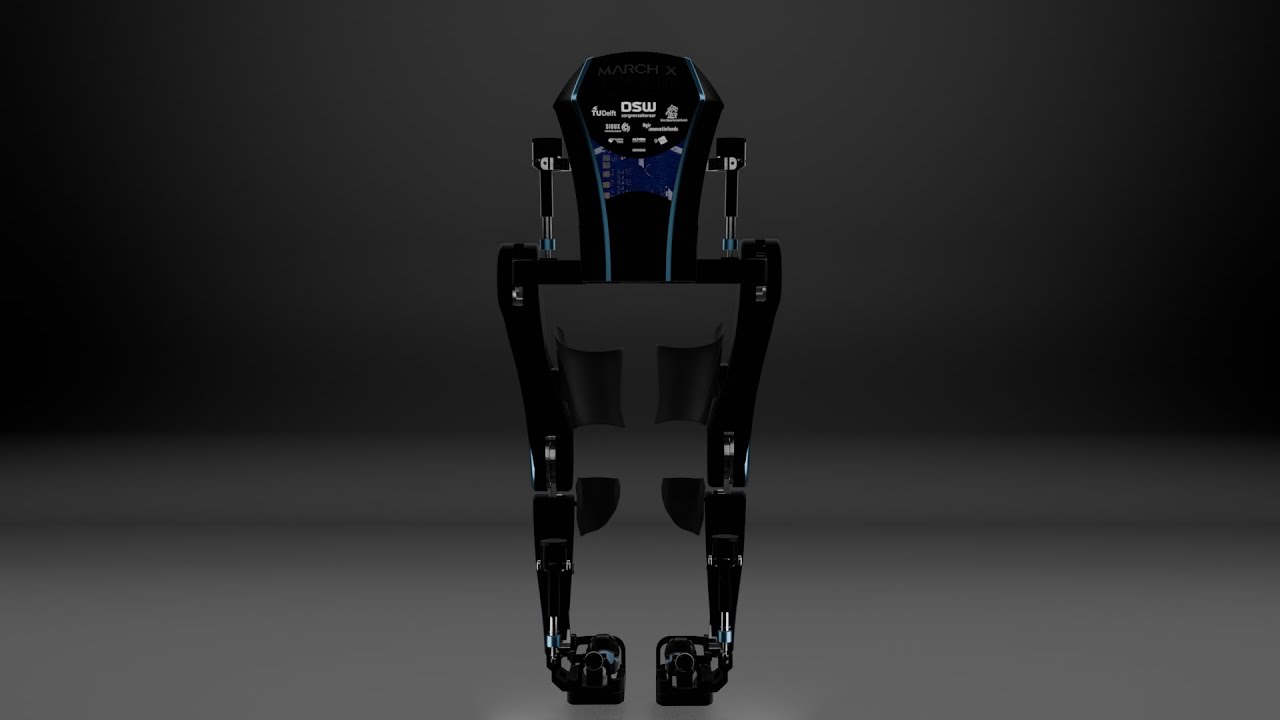Project MARCH X exoskeleton design! - YouTube