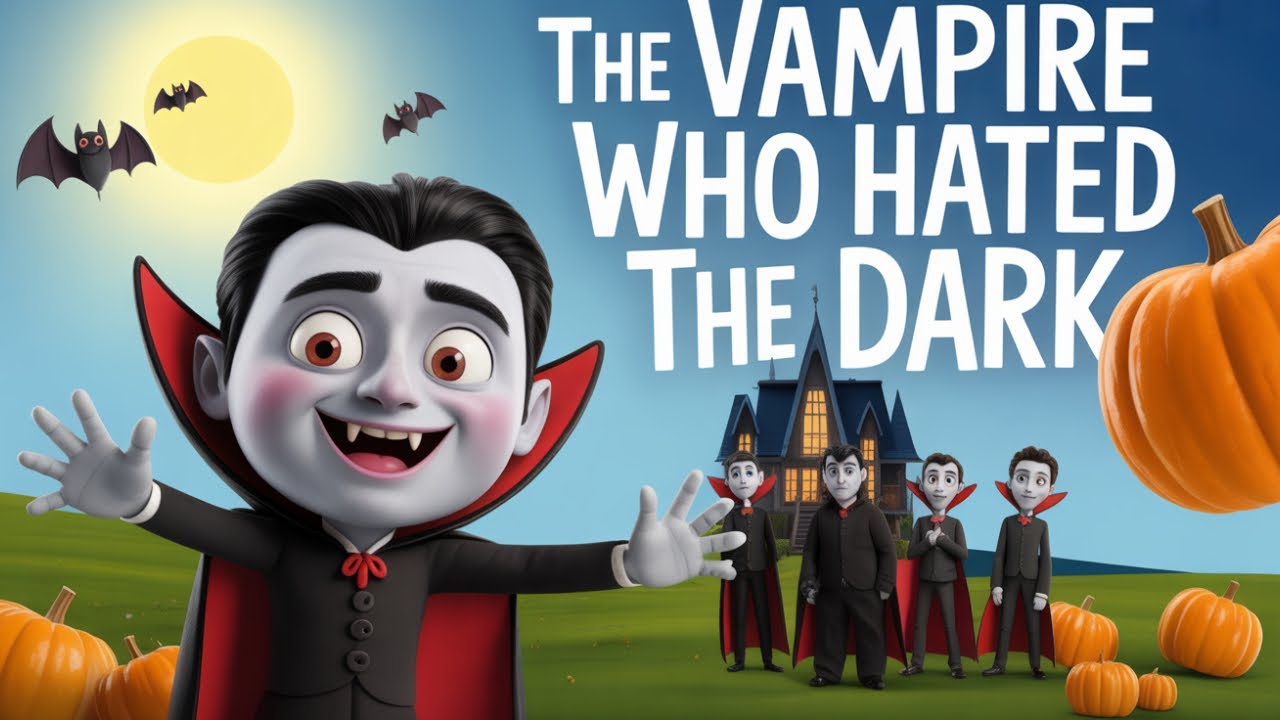 🦇 The Vampire Who Hated the Dark | Halloween Bedtime Story - YouTube