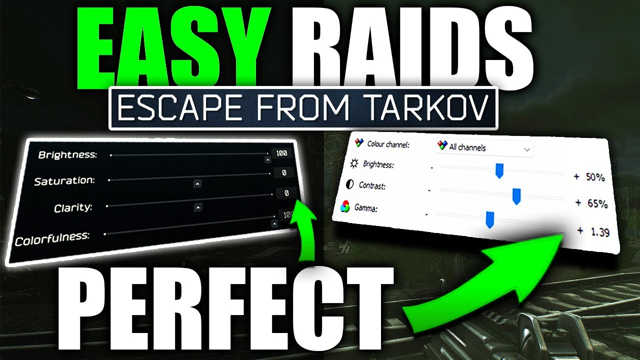 PERFECT NIGHT VISION WITHOUT NVG'S! Escape From Tarkov PVE - YouTube
