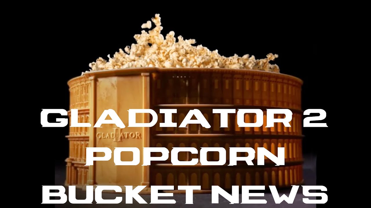 Gladiator 2 Popcorn Bucket News! - YouTube