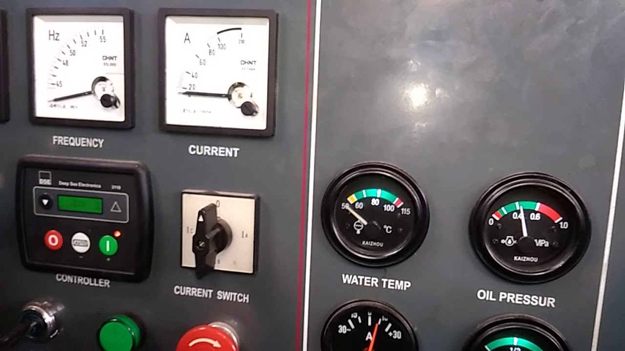 Fix trouble under Voltage genset - YouTube