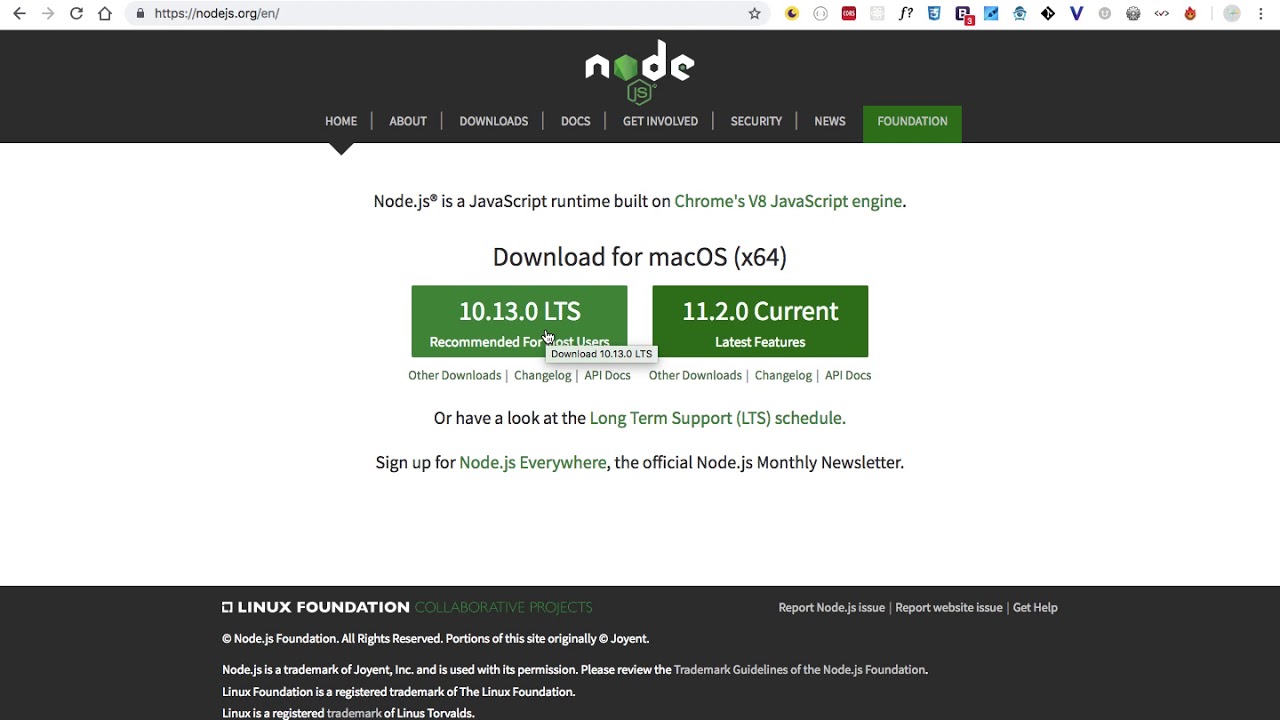 Nodejs Environment Set Up Hindi Youtube