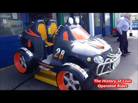 2010s Coin Operated Car Kiddie Ride - Magnum Nero