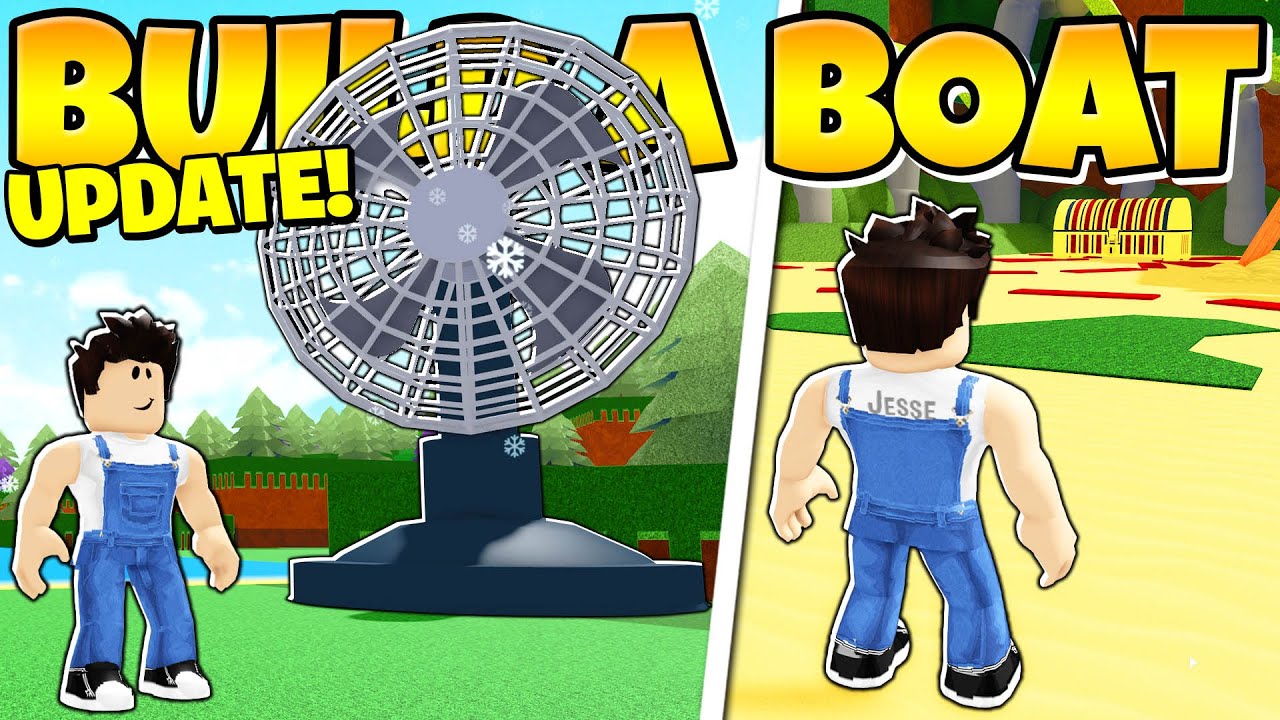 BEATING THE NEW FAN QUEST UPDATE! Build a Boat - YouTube