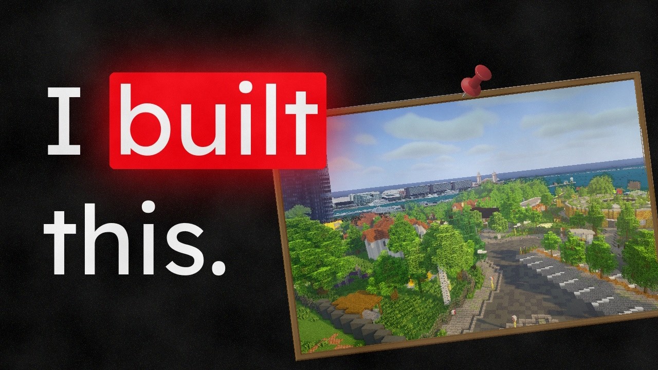 I Built 1 Build per day in Minecraft EVERY DAY for a MONTH... Here's ...