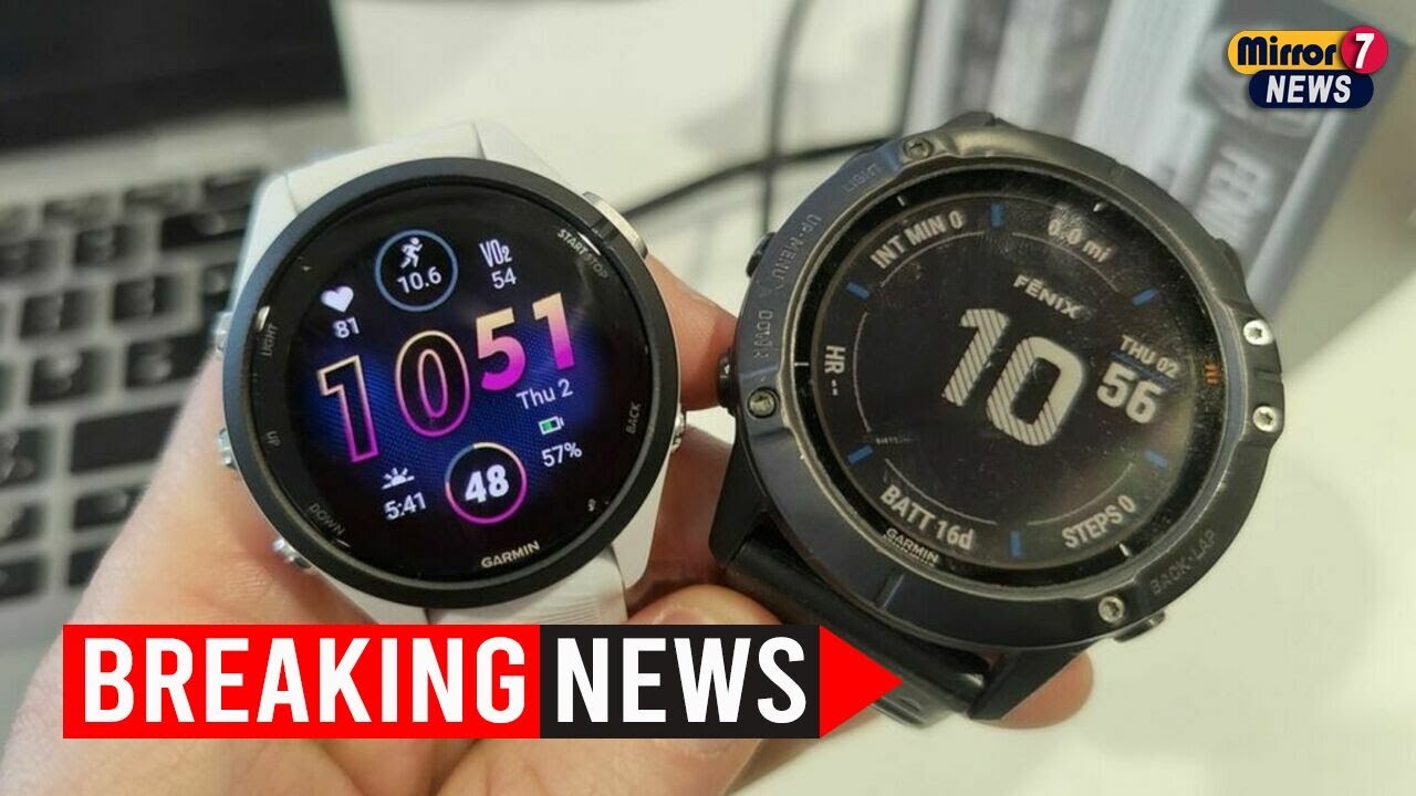 "Garmin Watch Users Face Blue Triangle Crash Worldwide: Fix in Progress ...