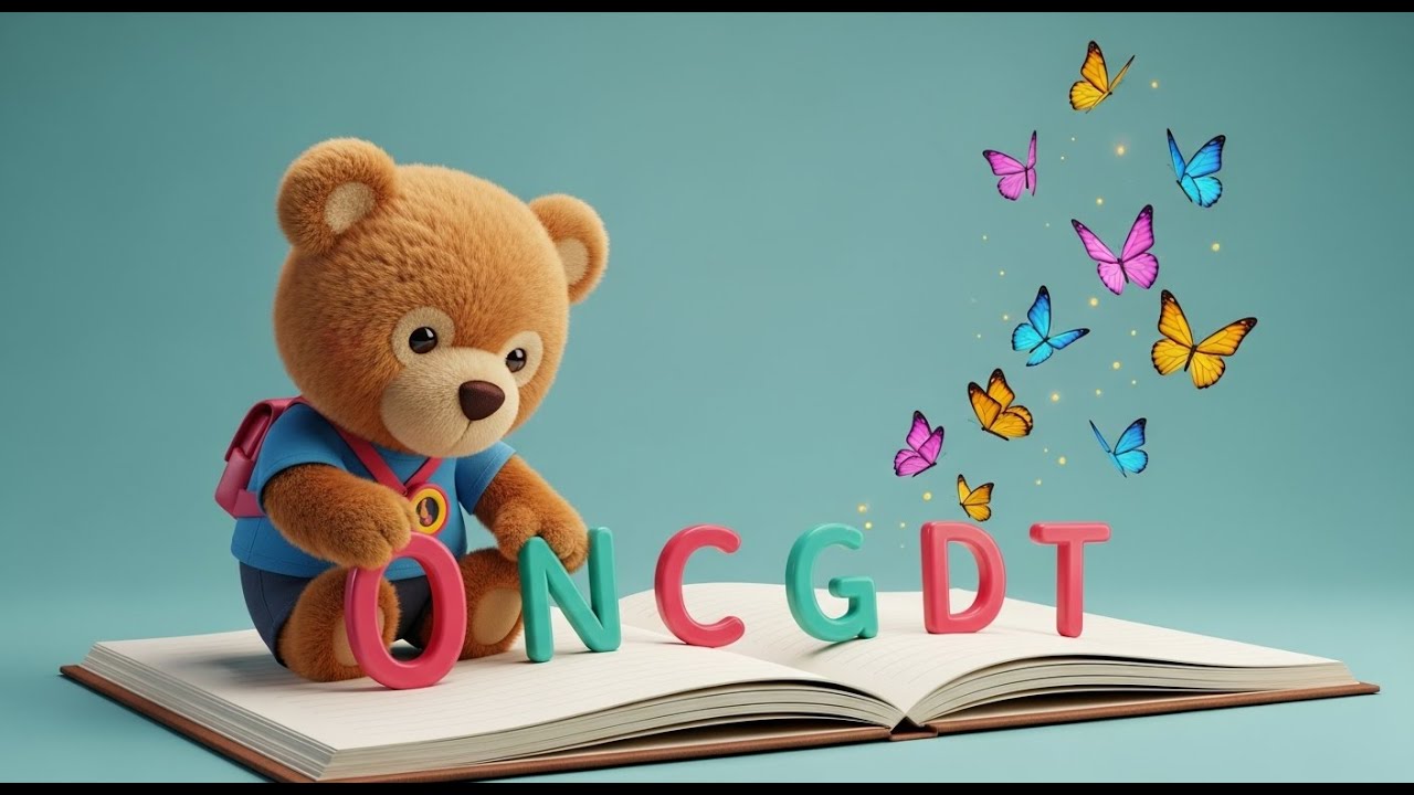 Mi Osito de Peluche Escribió el Alfabeto | Mejores Rimas Infantiles y ...