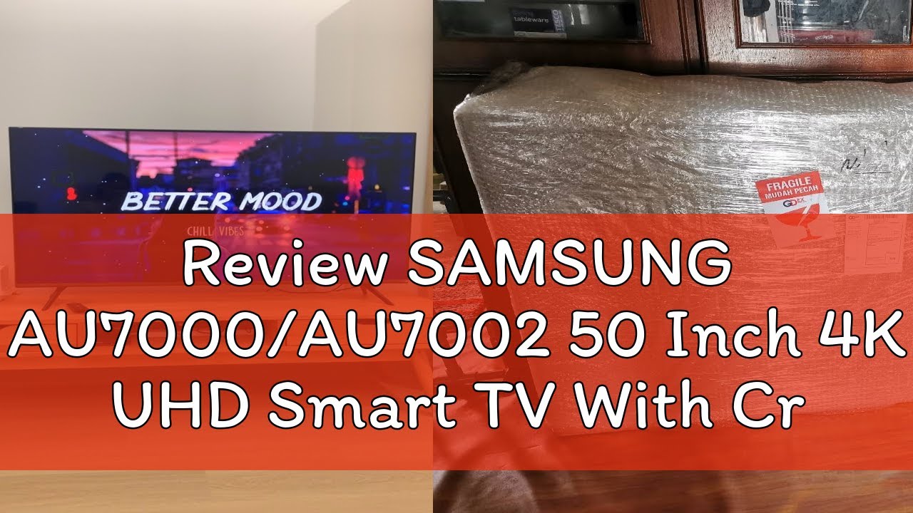 Review SAMSUNG AU7000/AU7002 50 Inch 4K UHD Smart TV With Crystal ...