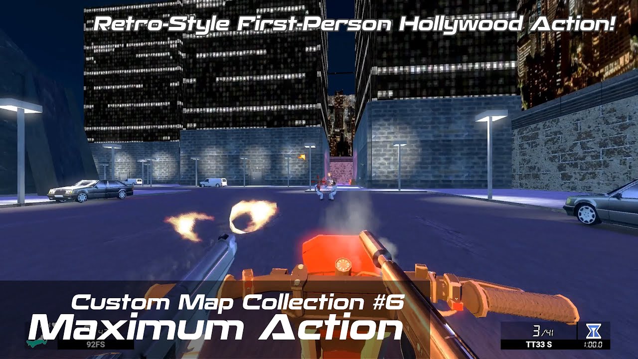 Maximum Action | Custom Map Collection 6 | Retro-Style First-Person ...