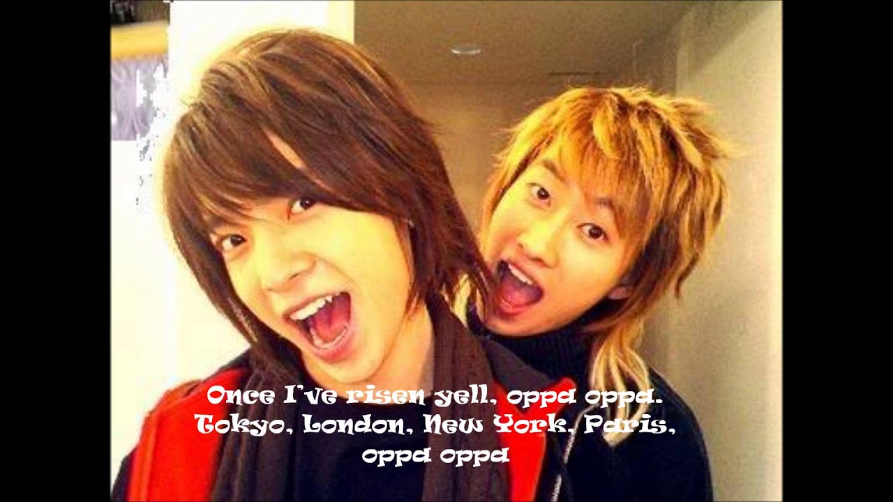 Super Junior Oppa Oppa ENG Lyrics - YouTube
