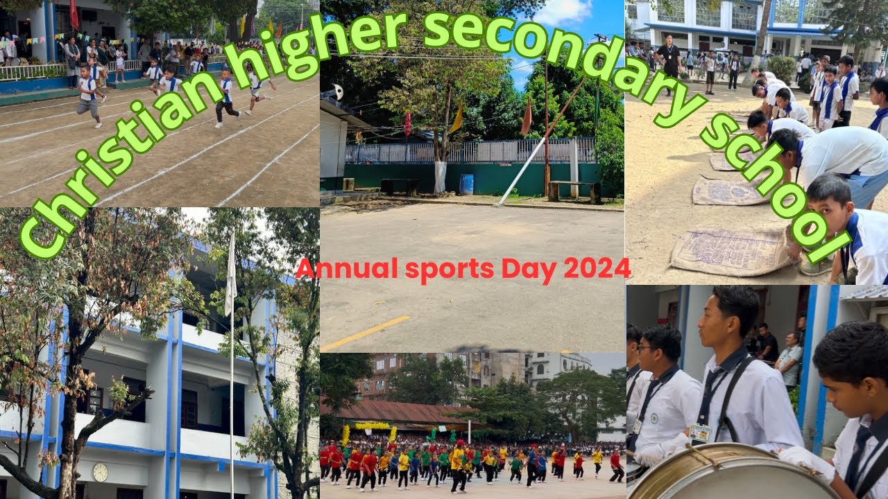 Christian higher secondary school | Annual sports day 2024 | #chss # ...