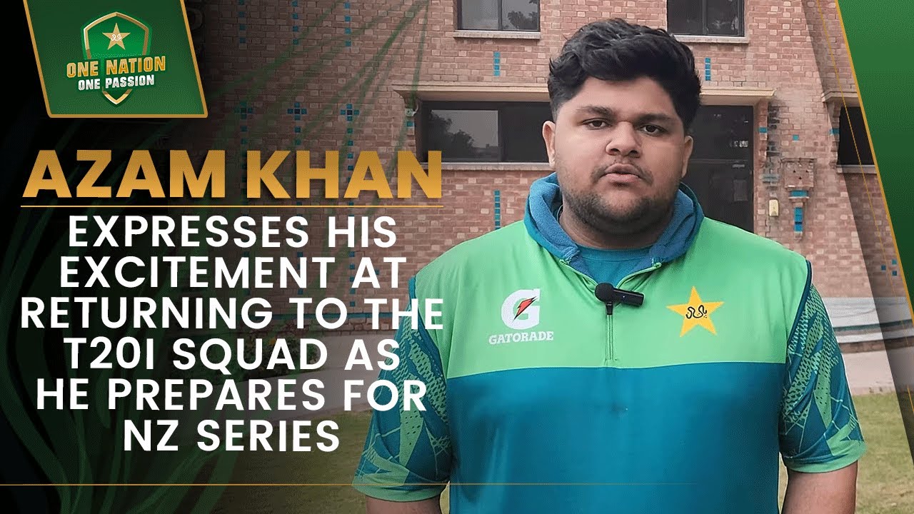 Azam Khan shares his excitement on returning to the T20I squad as he ...