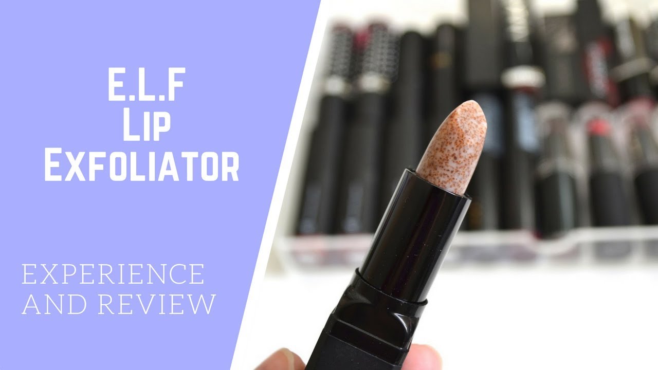 e.l.f Lip Exfoliator Experience & Review - YouTube