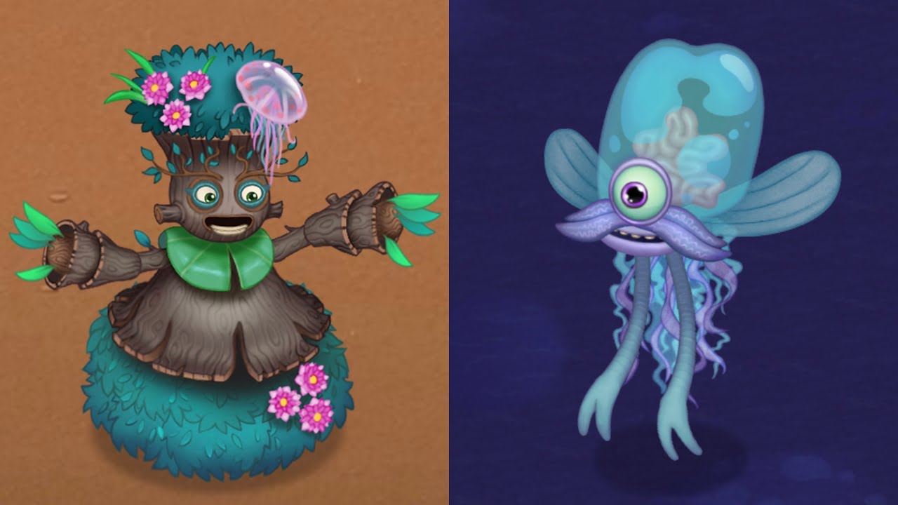 My Singing Monsters: Rare Viveine & Jellbilly (Beat Hereafter) - YouTube