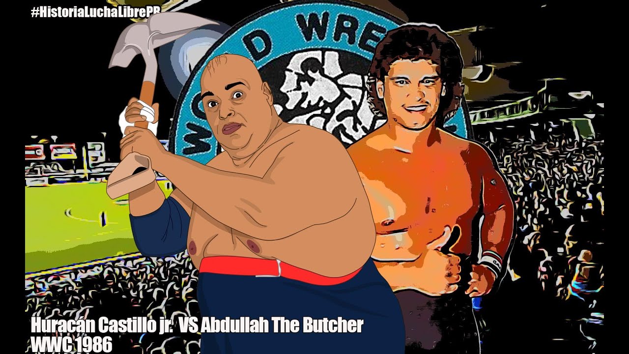 WWC 1986 Huracán Castillo jr VS Abdullah The Butcher - YouTube
