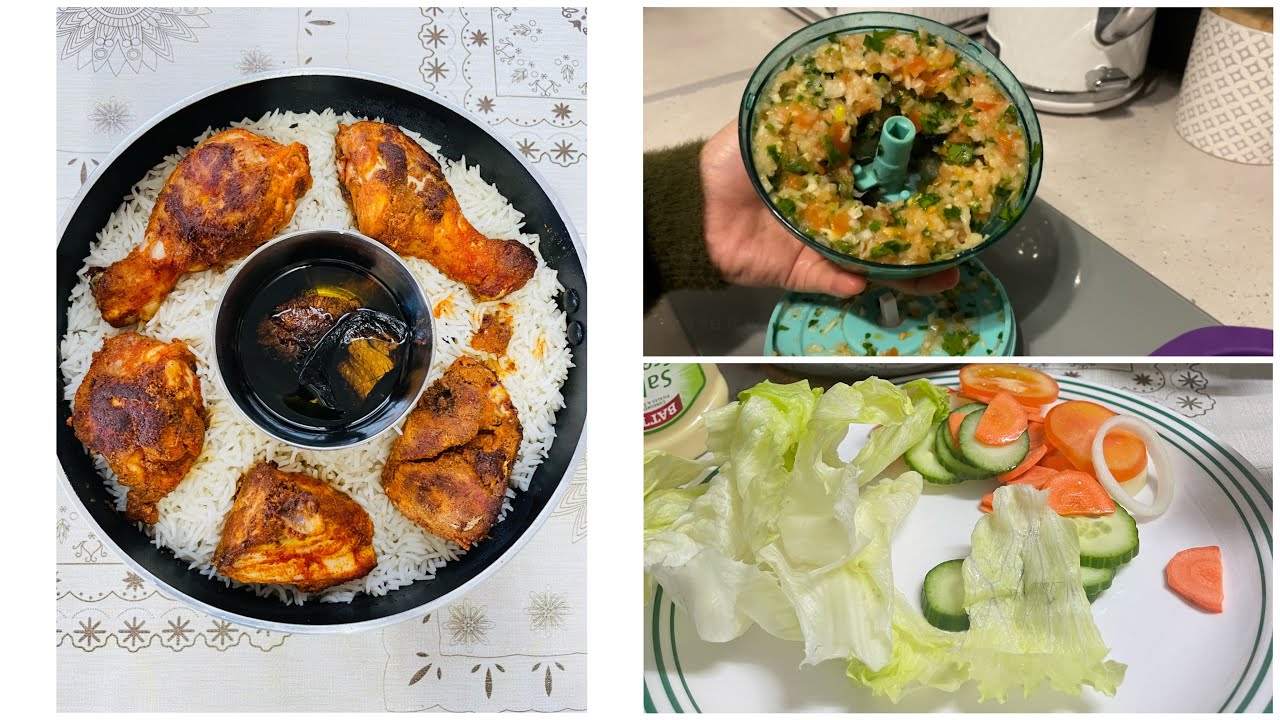 Weekend vlog | Chicken Mandi preparation for dinner | Quick n Easy ...