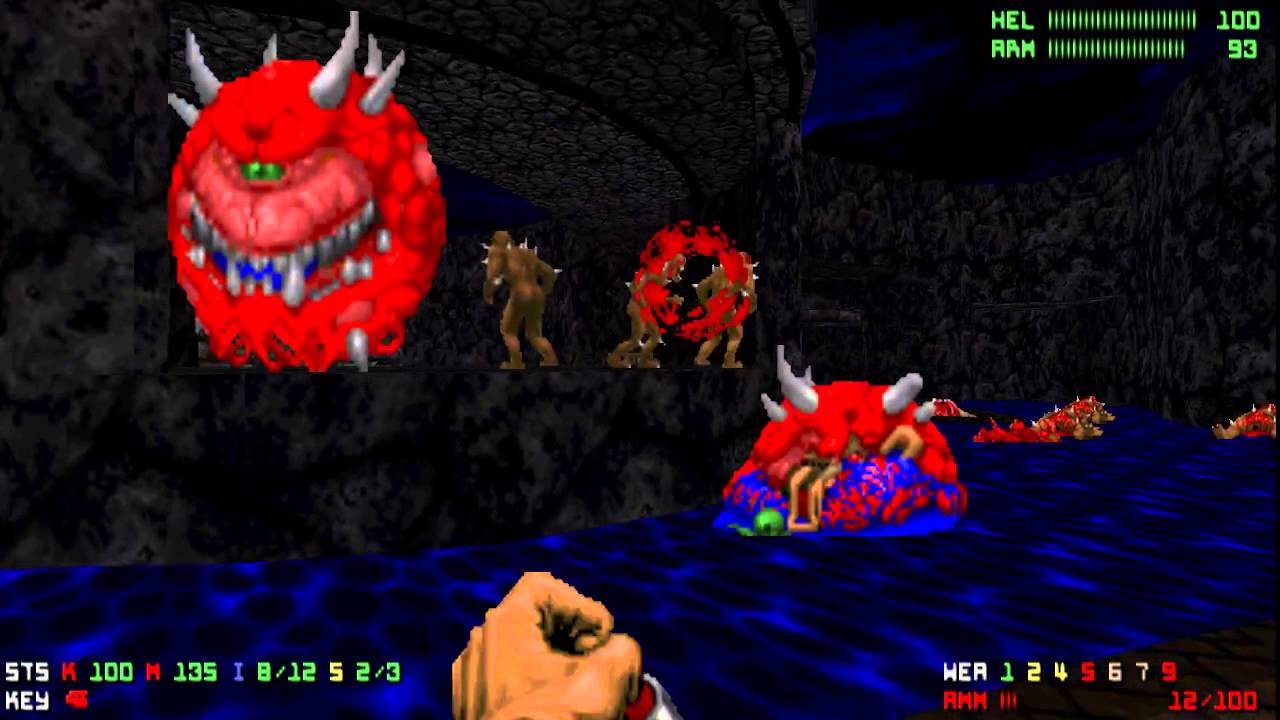 [DOOM 2] Sunlust MAP 10 UV max in 6:36 by TendaMonsta - YouTube