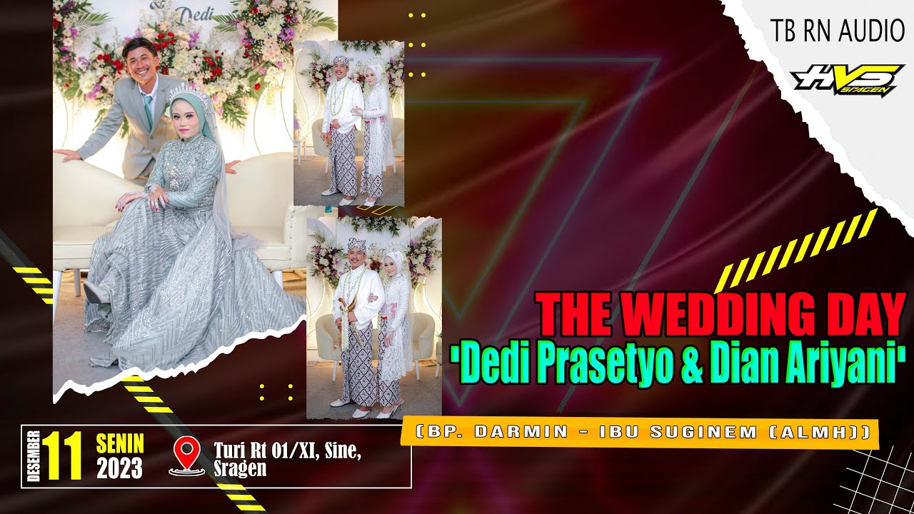 Live Stream Ngunduh Temanten "Dedi & Dian" | ORGAN TUNGGAL DAVIN | TB RN Audio | HVS Sragen ...