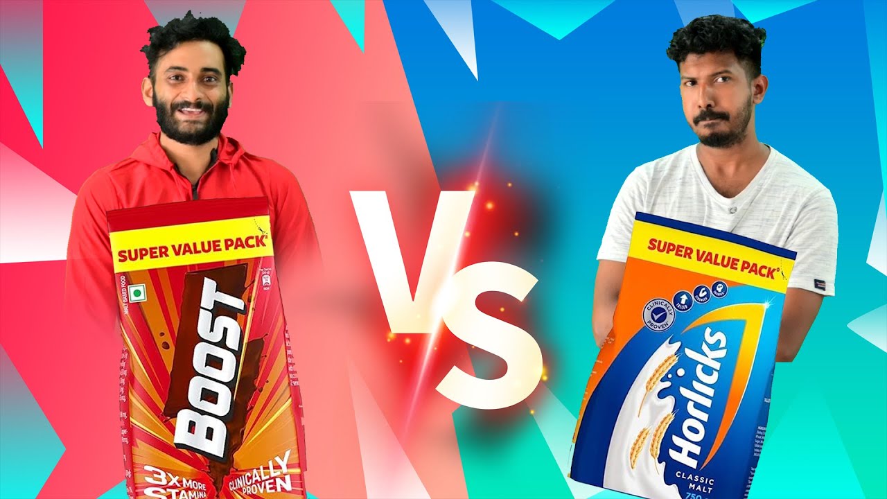 Boost Vs Horlicks |Comedy Sketch| - YouTube