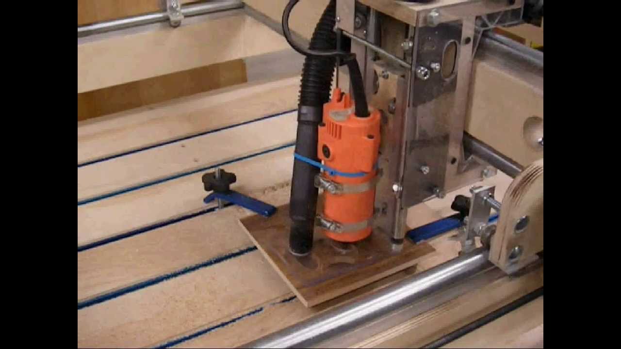 cnc router - YouTube
