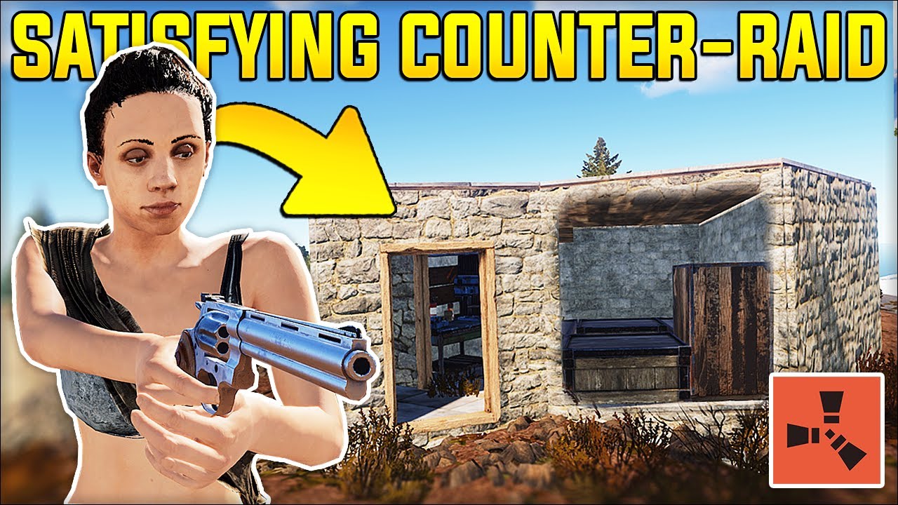 The Most SATISFYING COUNTER-RAID against a TOXIC MAN in RUST! - Rust ...