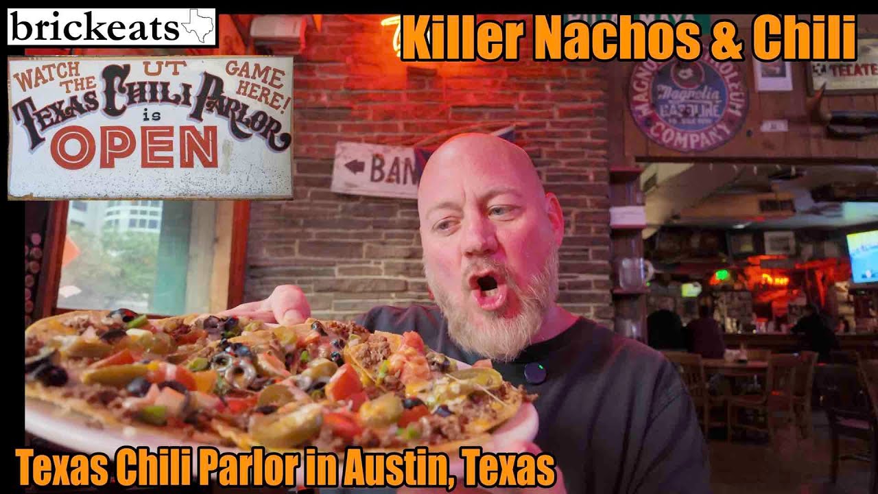 🔥 Texas Chili Parlor in Austin, TX! 🌶️ Dive Bar Nachos & Legendary ...