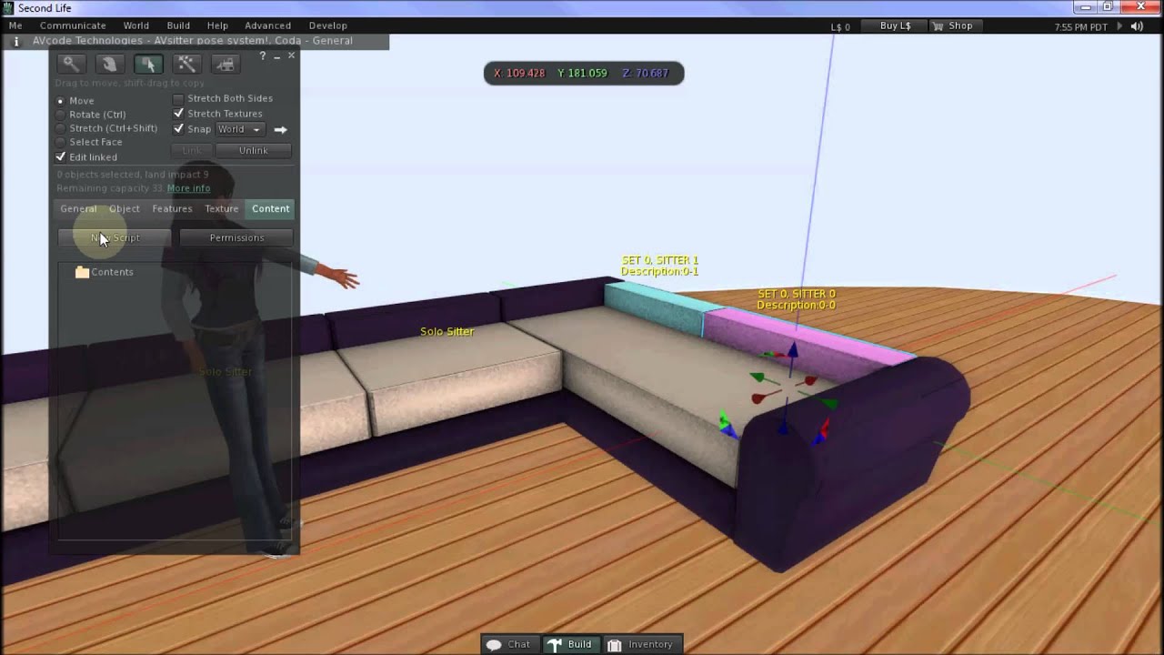AVsitter2 Tutorial #6 - SitTargets and Multiple Setups - YouTube