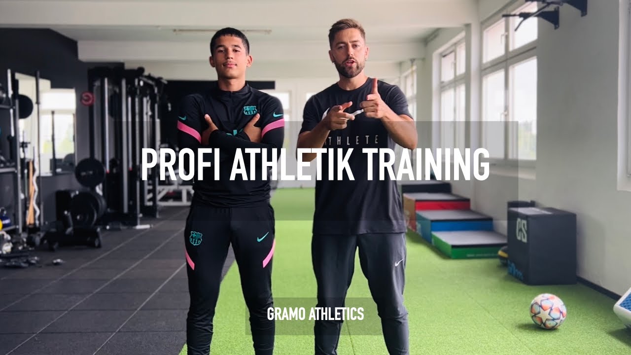 PROFI ATHLETIK TRAINING I FUSSBALL I GRAMO I FRANKFURT/OFFENBACH - YouTube