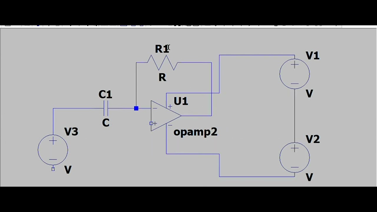 Simulasi Rangkaian Op Amp Integrator dan diferensiator pada LTSpice ...