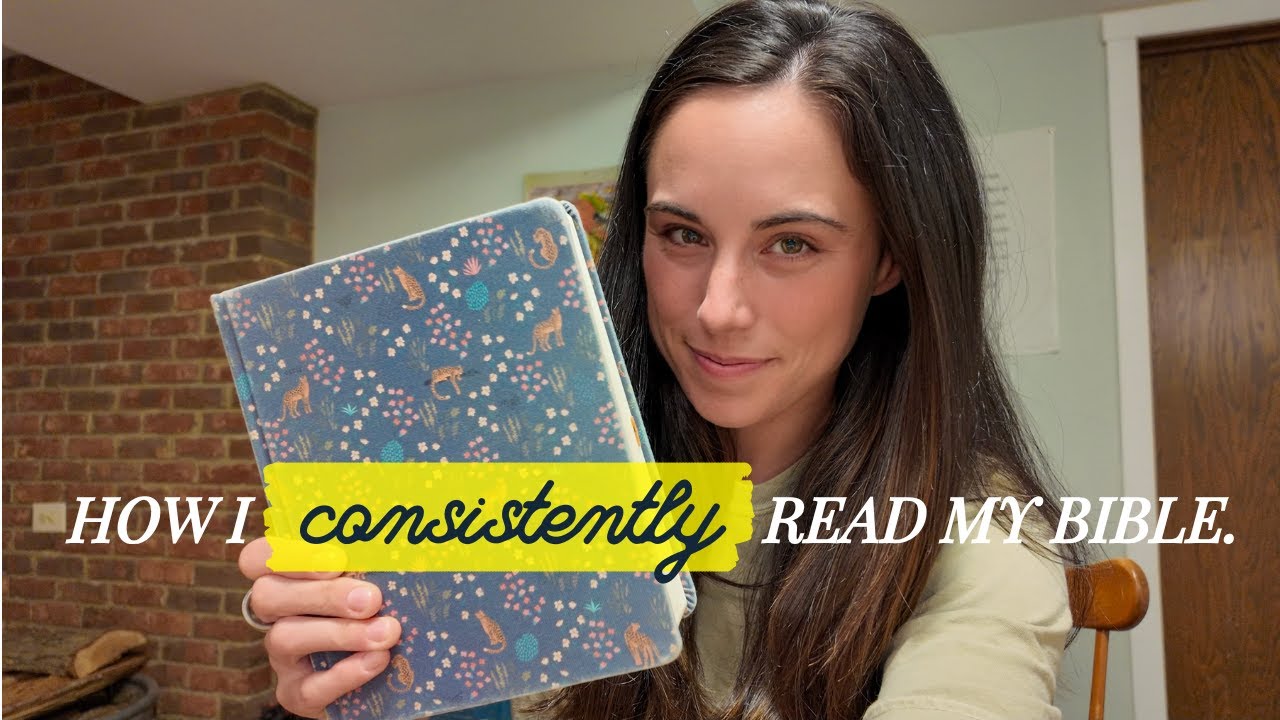 How I FINALLY got consistent reading my Bible! (5 SMALL habits!) - YouTube