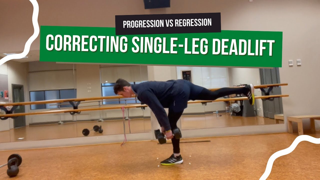 How to Perform the SLDL with George: A Sprint Athlete - YouTube