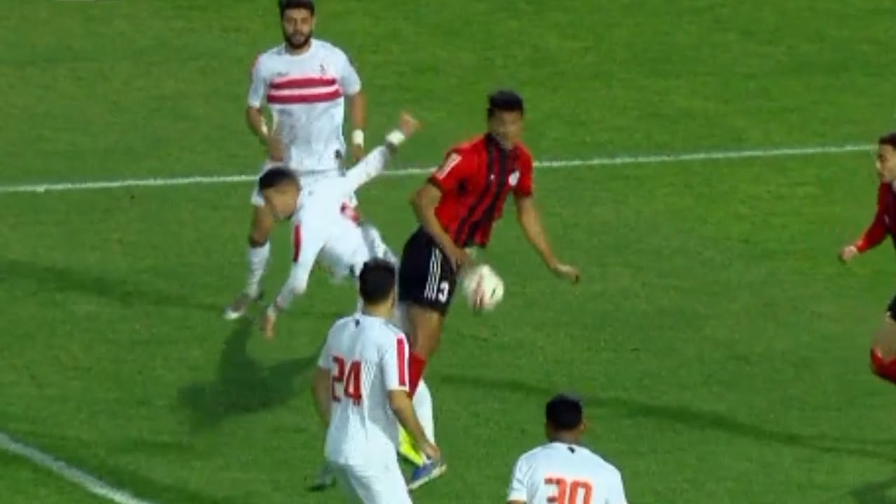 ضربة جزاء الزمالك امام الداخلية اليوم Youtube