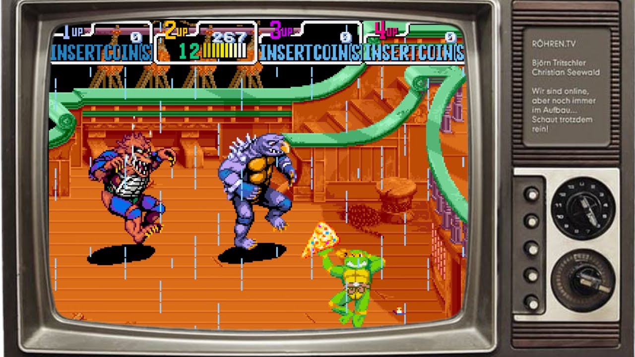 Teenage Mutant Ninja Turtles: Turtles in Time | Full Playthrough | 4K ...